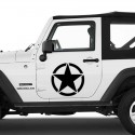 Adesivo per Jeep Stella 20x20 personalizzato: SonoNato